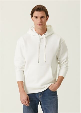 Network Erkek Comfort Fit Ekru Sweatshirt Bej M EU