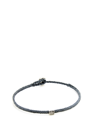 Kayra Khan Erkek Life Herrinbone Gümüş Rengi Bileklik Gri EU