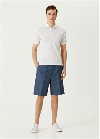 Zegna Erkek Bermuda Mavi 48 It Zegna Erkek Bermuda Mavi 48 It