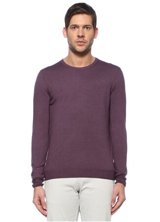 Pal Zileri Erkek Bordo Yün Kazak 56 IT