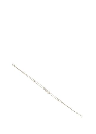 Collection Kadın Taş Detaylı Altın Rengi Bileklik EU