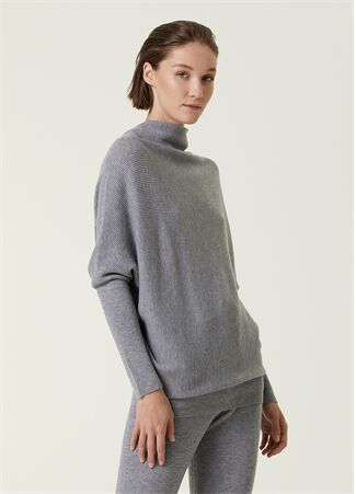 Allsaints Kadın Ridley Gri Yün Kazak S EU Allsaints Kadın Ridley Gri Yün Kazak S EU