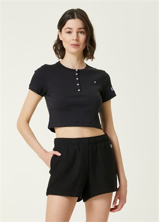 Champion Kadın Tshirt Siyah S Eu Champion Kadın Tshirt Siyah S Eu