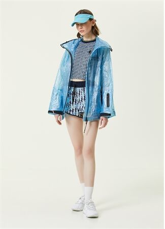 Moncler Grenoble Kadın Mavi Desenli Şort S Eu Moncler Grenoble Kadın Mavi Desenli Şort S Eu