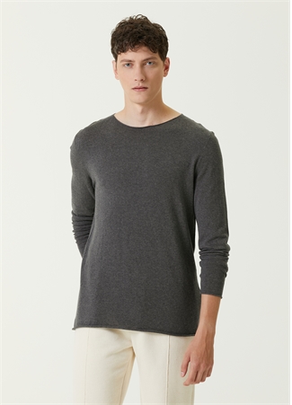 American Vintage Erkek Jumper Marcel Antrasit Kazak Gri S EU American Vintage Erkek Jumper Marcel Antrasit Kazak Gri S EU