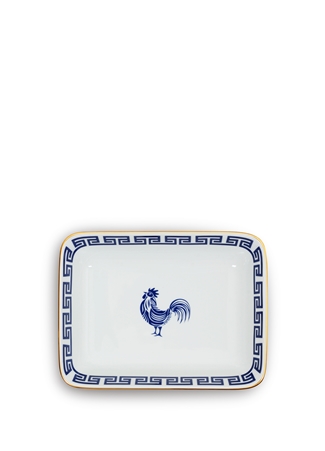 Some Home İstanbul Lucky Rooster Collection Blue 19 Cm Servis Tabak Lacivert Some Home İstanbul Lucky Rooster Collection Blue 19 Cm Servis Tabak Lacivert