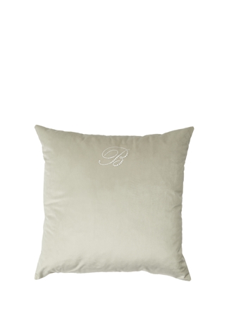 Blumarine Home Blu Velvet 42x42 cm Dekoratif Yastık Mavi Blumarine Home Blu Velvet 42x42 cm Dekoratif Yastık Mavi