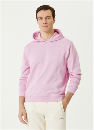 SimpleQloth Pembe Kapüşonlu Oversize Organik Pamuk Sweatshirt S EU SimpleQloth Pembe Kapüşonlu Oversize Organik Pamuk Sweatshirt S EU