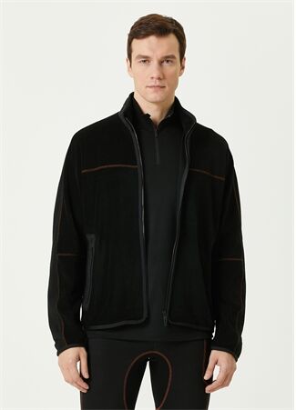 Zegna Erkek Techmerino Siyah Yün Sweatshirt L IT