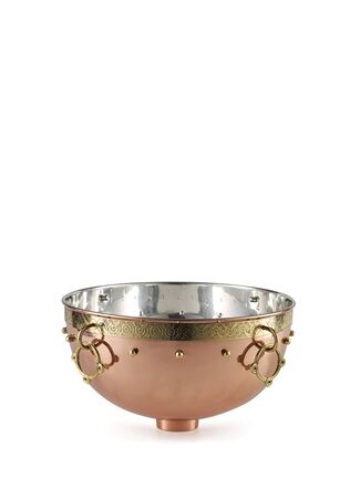 Har Küpeli Büyük Boy Kase Çok Renkli