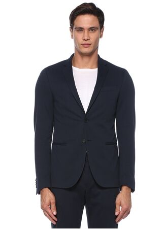 Boss Erkek Lacivert Kelebek Yaka Ceket 50 IT