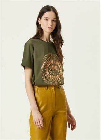 Network Kadın Haki T-shirt S EU