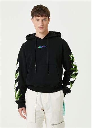 Off-white Erkek Sweatshirt Siyah M Eu
