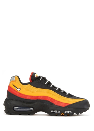 Nike Erkek Air Max 95 Siyah Sarı Deri Sneaker 40 EU Nike Erkek Air Max 95 Siyah Sarı Deri Sneaker 40 EU