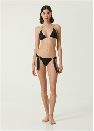 Alex Riviere Kadın Kurt Siyah Metalik İpli Üçgen Bikini Takımı M Eu Alex Riviere Kadın Kurt Siyah Metalik İpli Üçgen Bikini Takımı M Eu