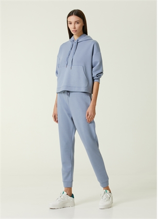 John Frank Kadın Mavi Dar Paça Eşofman Altı XS EU John Frank Kadın Mavi Dar Paça Eşofman Altı XS EU