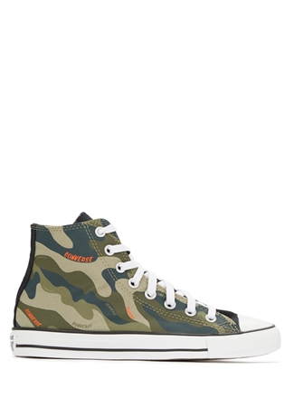 Converse Erkek Chuck Taylor Haki Kamuflajlı Sneaker 4 EU Converse Erkek Chuck Taylor Haki Kamuflajlı Sneaker 4 EU