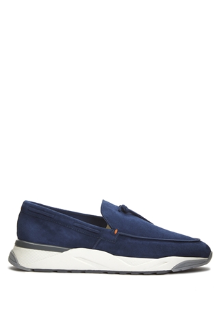 Santoni Sport Erkek Lacivert Deri Sneaker Mavi 0.5 Uk Santoni Sport Erkek Lacivert Deri Sneaker Mavi 0.5 Uk