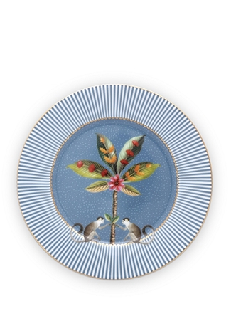 Pip Studio La Majorelle Mavi Desenli Porselen Tabak