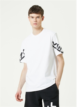Kenzo Erkek Beyaz Kontrast Logolu T-shirt S EU Kenzo Erkek Beyaz Kontrast Logolu T-shirt S EU