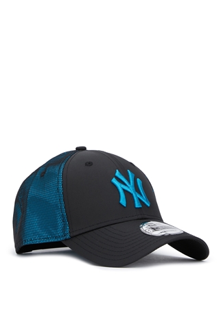 New Era Erkek Forty Mavi Mesh Garnili Şapka Siyah EU New Era Erkek Forty Mavi Mesh Garnili Şapka Siyah EU