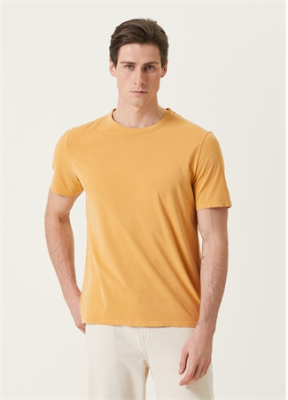 American Vintage Erkek Devon Sarı Basic T-shirt S Eu American Vintage Erkek Devon Sarı Basic T-shirt S Eu