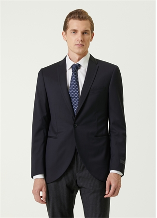 Pal Zileri Erkek Lacivert Kelebek Yaka Yün Ceket 46 IT Pal Zileri Erkek Lacivert Kelebek Yaka Yün Ceket 46 IT