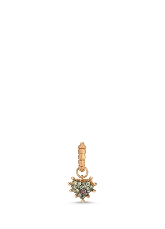 Collection-Selda Jewellery Kadın Kalp Detaylı Taşlı Altın Rengi Küpe EU Collection-Selda Jewellery Kadın Kalp Detaylı Taşlı Altın Rengi Küpe EU