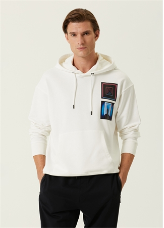 Network Erkek Comfort Fit Ekru Kapüşonlu Sweatshirt Bej L EU Network Erkek Comfort Fit Ekru Kapüşonlu Sweatshirt Bej L EU