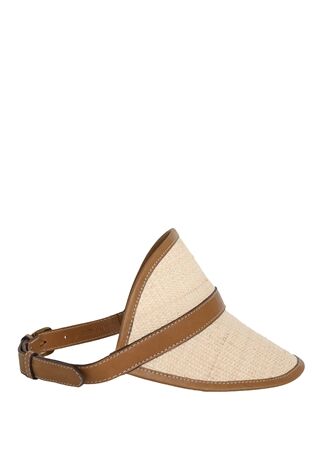 Zimmermann Kadın Bej Taba Deri Şapka EU