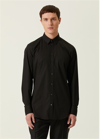 Dolce&Gabbana Erkek Siyah Gömlek 42 IT