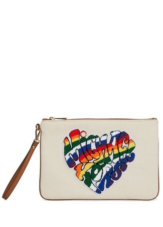 Michael Kors Kadın Beyaz Logo Detaylı El Portföyü EU