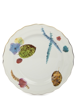 Vista Alegre Atlantis Caribe Desenli Porselen Tabak Beyaz