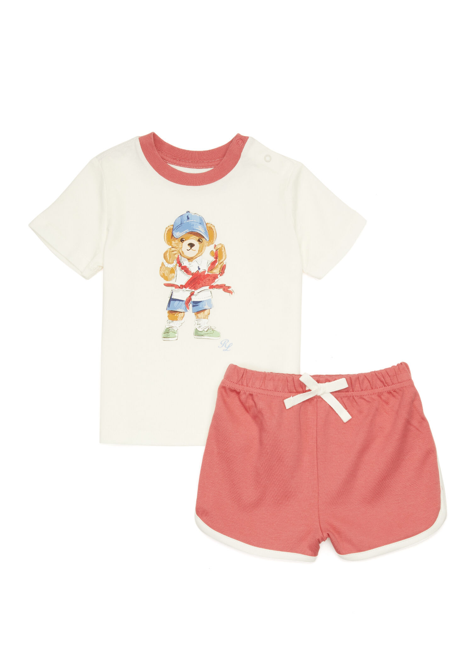 Polo Ralph Lauren - White Red Doll Set Of 2