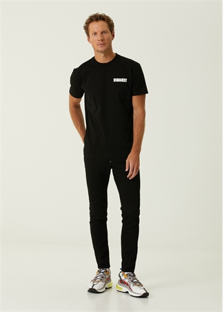 Dsquared2 Erkek Siyah Normal Bel Jean Pantolon 44 IT Dsquared2 Erkek Siyah Normal Bel Jean Pantolon 44 IT