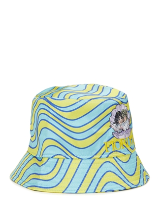 FIORUCCI Kadın Colorblocked Desenli Bucket Şapka EU FIORUCCI Kadın Colorblocked Desenli Bucket Şapka EU