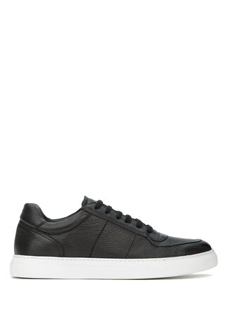 Beymen Club Erkek Siyah Deri Sneaker 4 EU