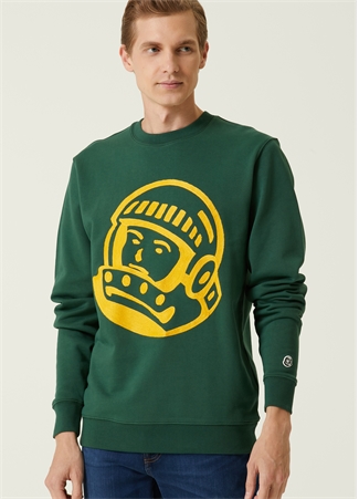 Billionaire Boys Club Erkek Yeşil Logo Nakışlı Sweatshirt S EU Billionaire Boys Club Erkek Yeşil Logo Nakışlı Sweatshirt S EU