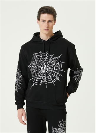 Wasted Erkek Witch Siyah Kapüşonlu Sweatshirt S Eu Wasted Erkek Witch Siyah Kapüşonlu Sweatshirt S Eu