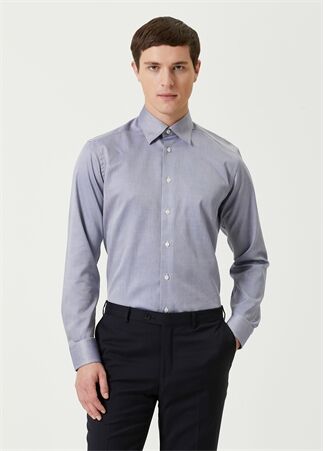 Eton Erkek Mavi Gömlek Lacivert 42 IT
