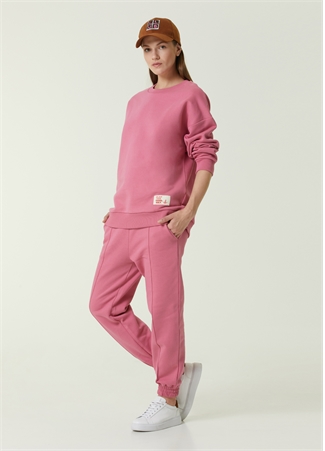 Beymen Club Kadın Pembe Nervürlü Eşofman Altı S