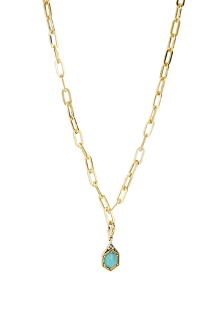 Collection-selda Jewellery Kadın Uç Detaylı Altın Rengi Kolye Eu Collection-selda Jewellery Kadın Uç Detaylı Altın Rengi Kolye Eu