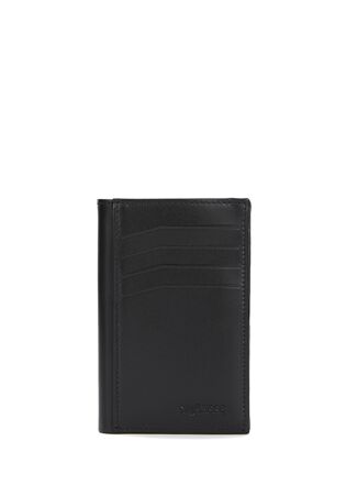 Divarese Erkek Siyah Deri Cüzdan EU