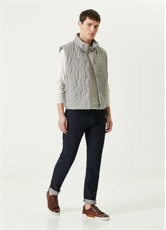 Salvatore Ferragamo Erkek Lacivert Jean Pantolon 52 IT Salvatore Ferragamo Erkek Lacivert Jean Pantolon 52 IT