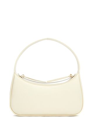 Neous Kadın Beyaz Deri Omuz Çantası EU