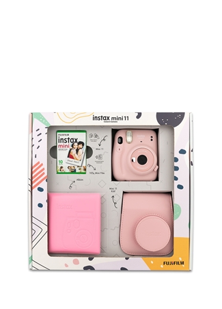 Fuji Instax Mini Bundle Kutu Pembe Fotoğraf Makinesi EU Fuji Instax Mini Bundle Kutu Pembe Fotoğraf Makinesi EU
