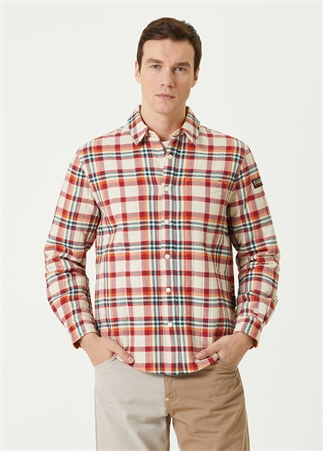 Napapijri Erkek Zaha Bej Ekoseli Gömlek S EU