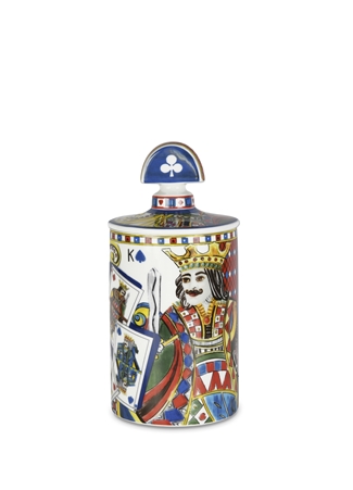 Baci Milano Regina Colorblocked Desenli Porselen Küp Çok Renkli Baci Milano Regina Colorblocked Desenli Porselen Küp Çok Renkli