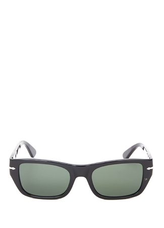 Persol Siyah Kare Formlu Güneş Gözlüğü 53 EU Persol Siyah Kare Formlu Güneş Gözlüğü 53 EU