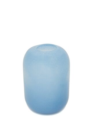 Broste Copenhagen Kai Mavi Cam Vazo